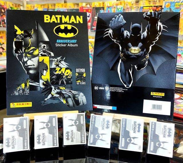 Batman (80 Aniversario): Álbum Completo A Pegar - Álbum Físico